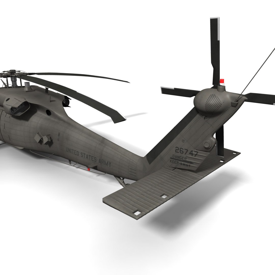 3d Model Generic Blackhawk Black Hawk