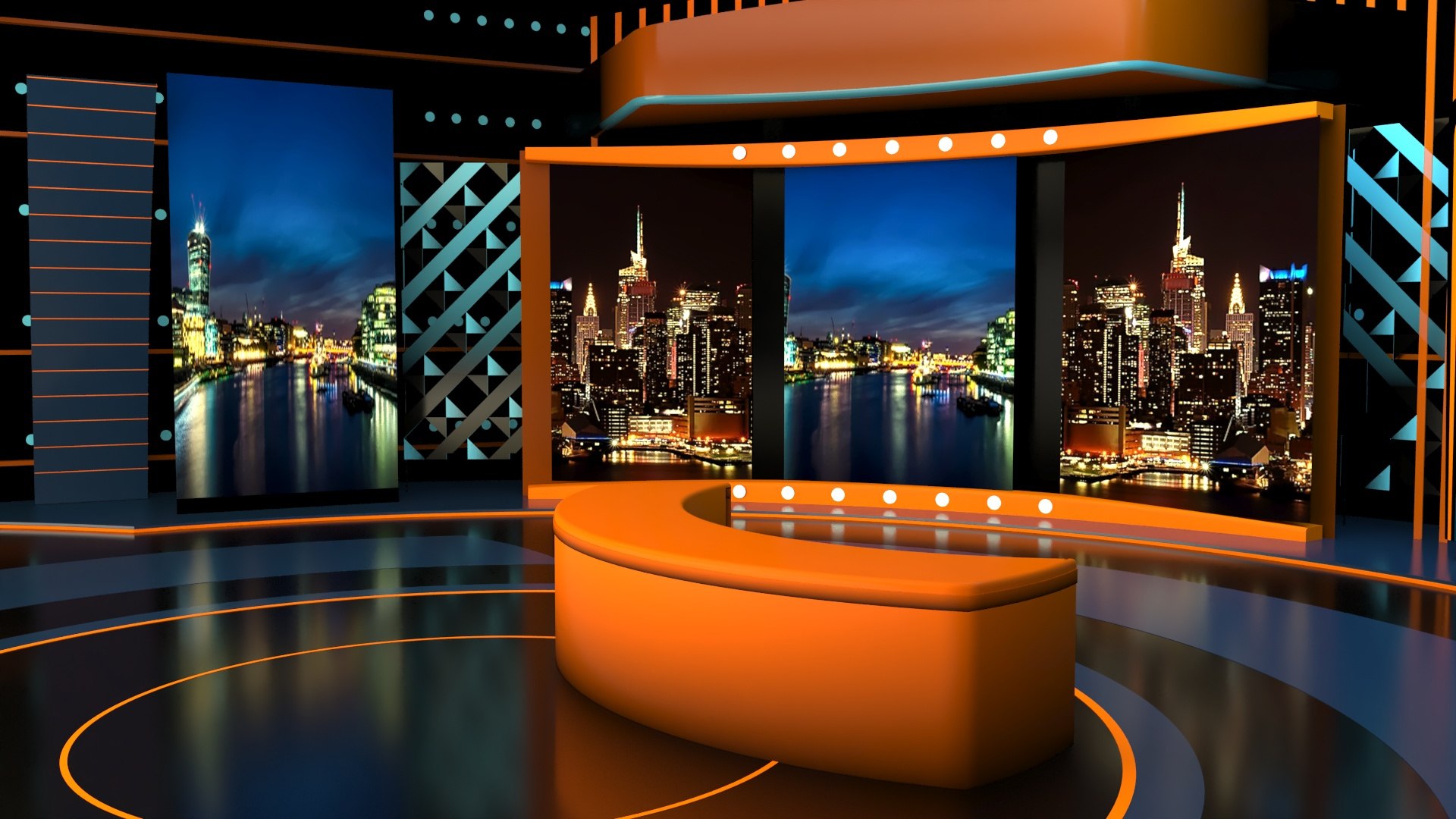 3D model Tv Studio Design - TurboSquid 1779400