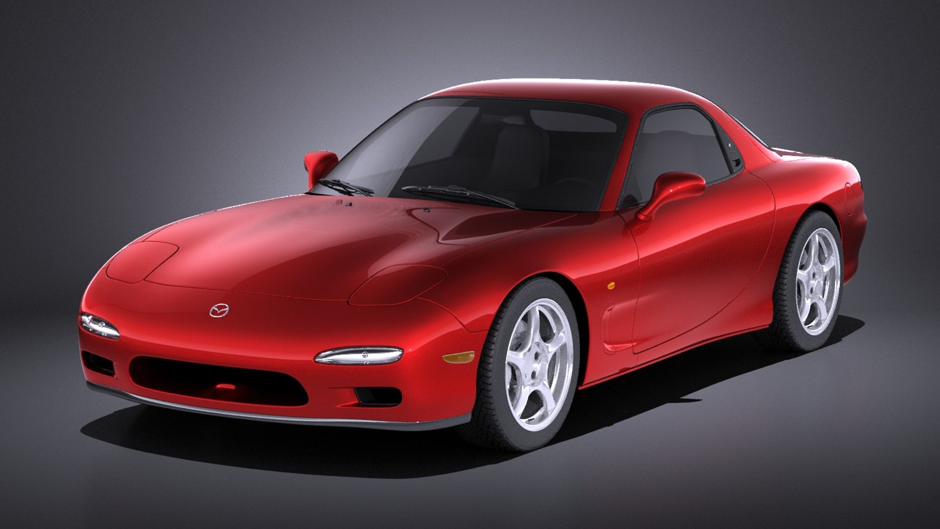 3d Mazda Rx-7 1992