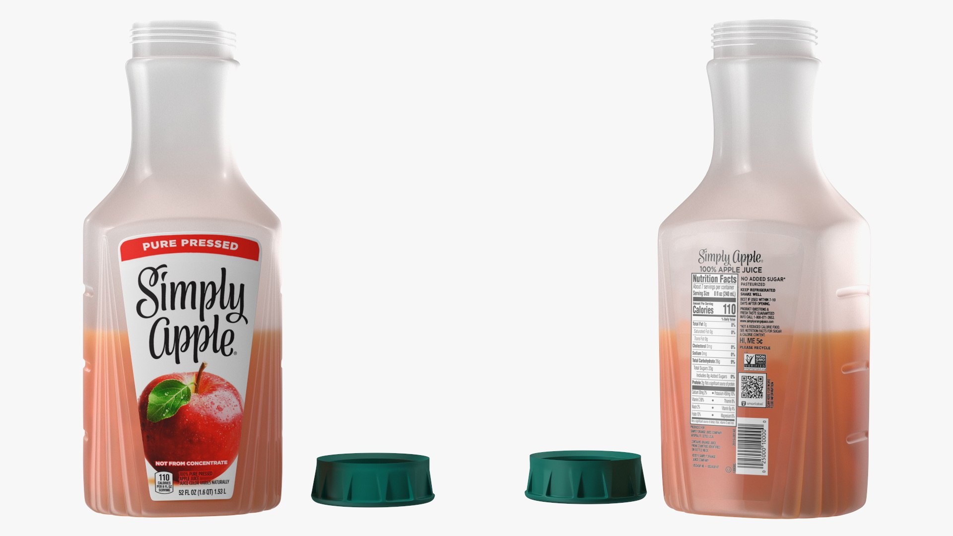 Fruit Coke Simply Apple Open 3D Model - TurboSquid 2051048