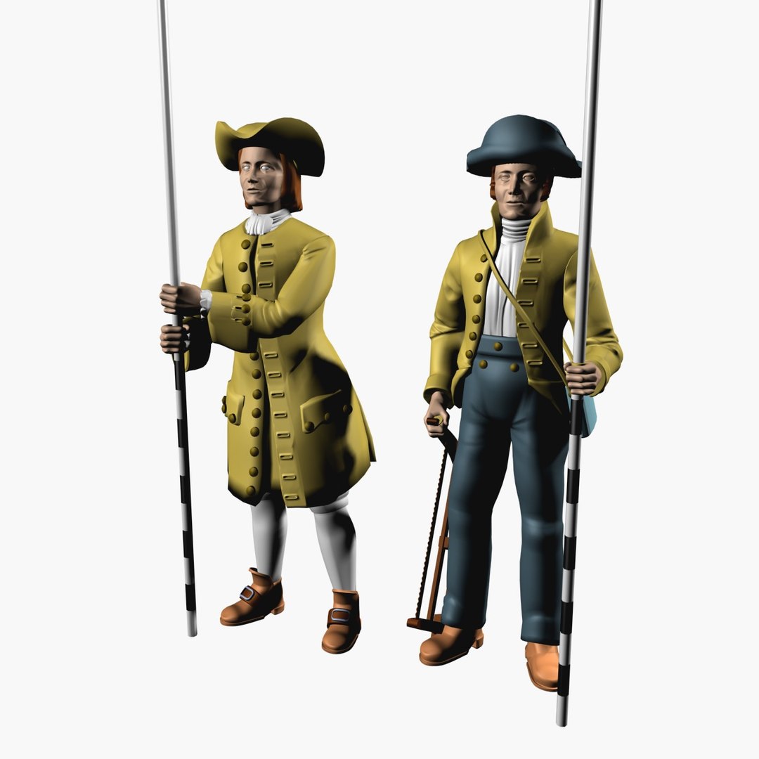 3D Model Carpenter 1700 1800 - TurboSquid 2095966