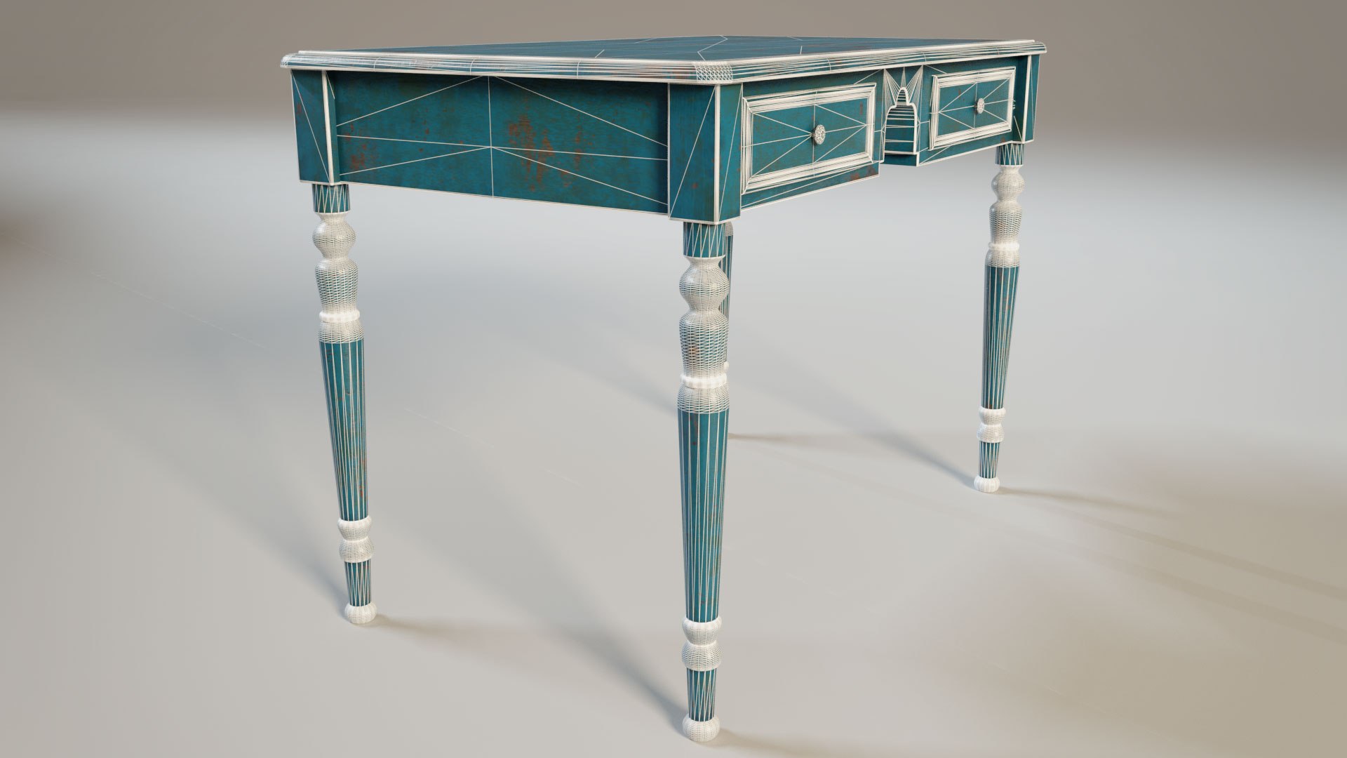 3D Rustic Table Decor - TurboSquid 1512342