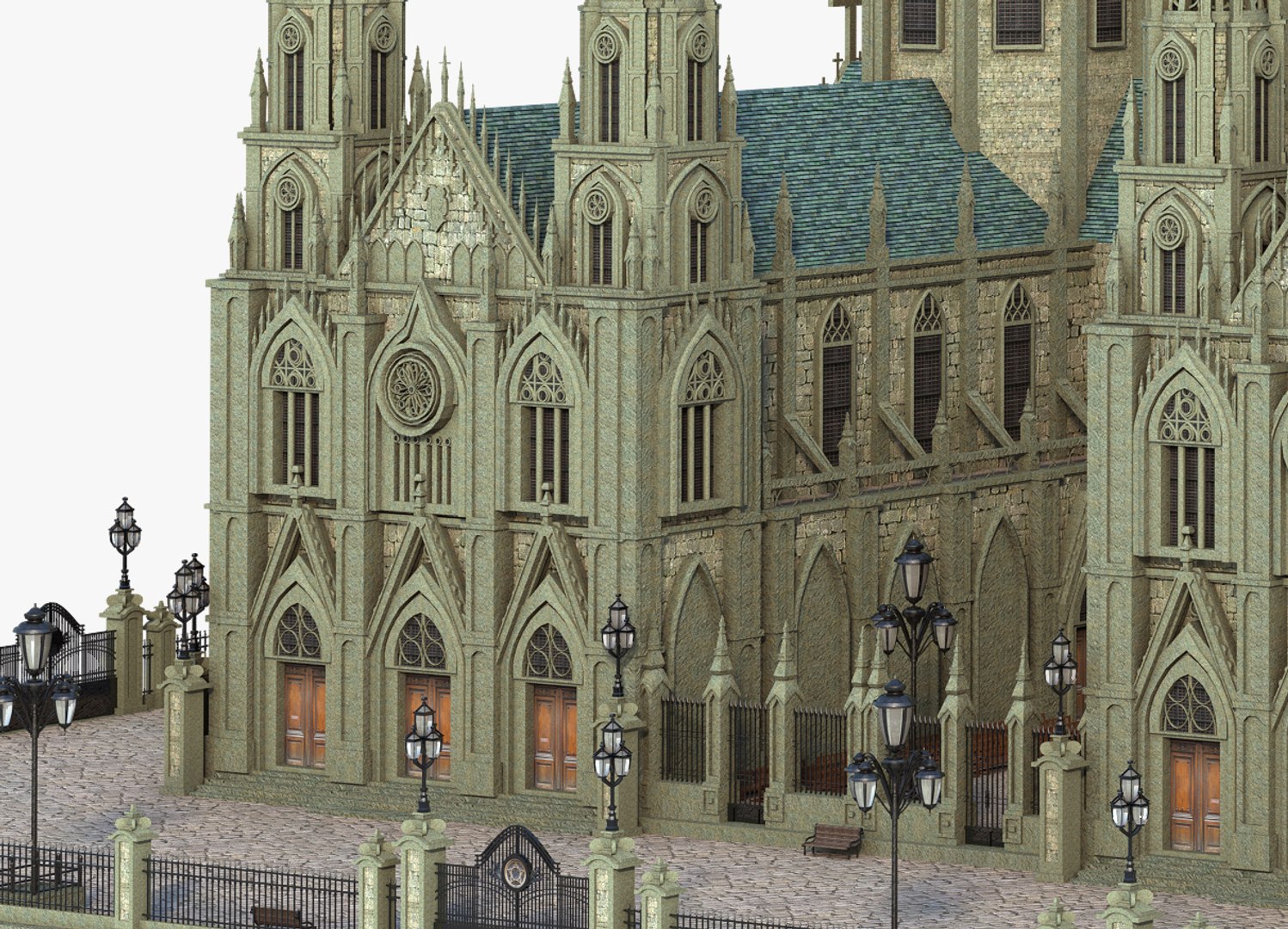 Architecture Church Building Model - TurboSquid 1425121