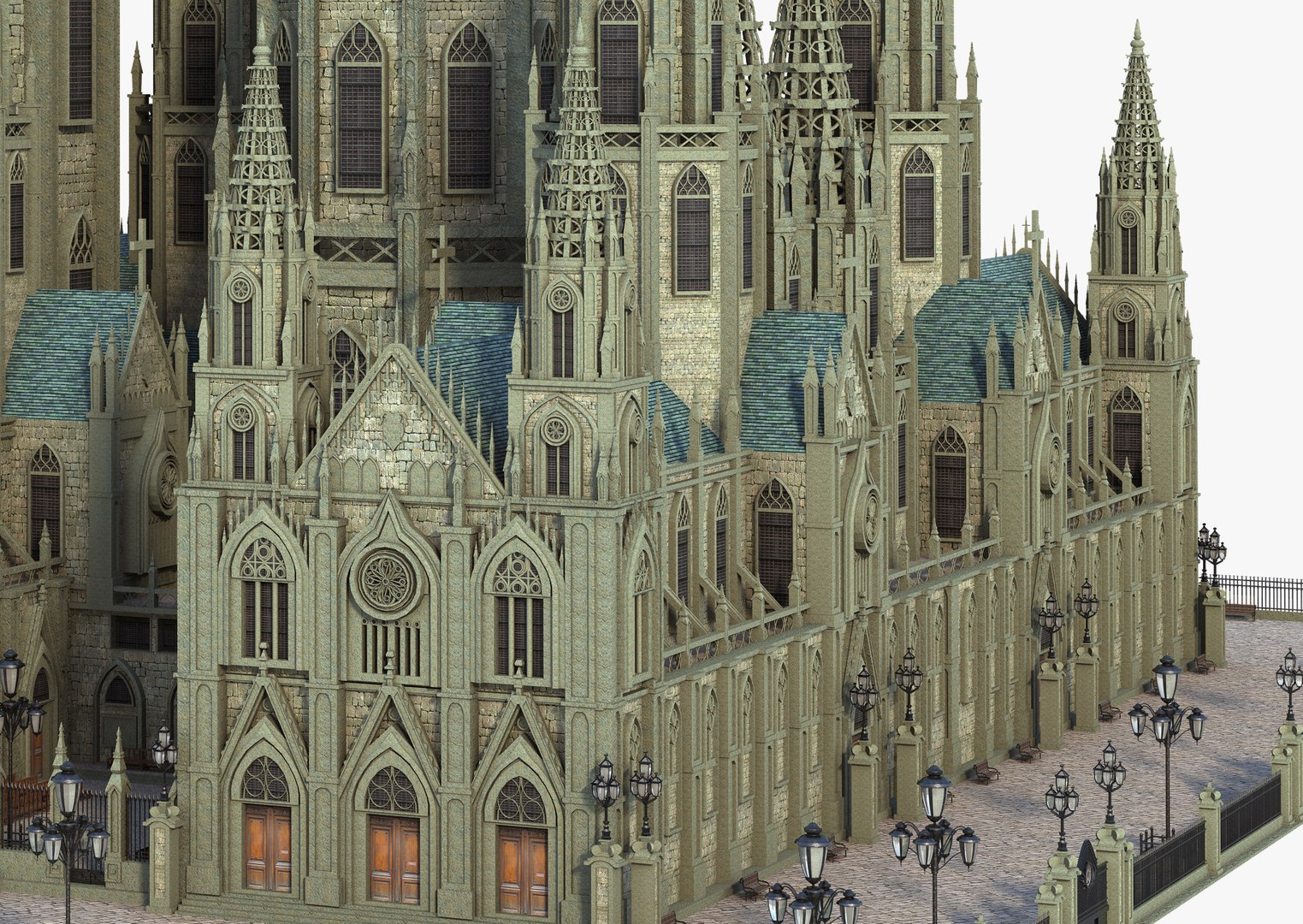 Architecture Church Building Model - TurboSquid 1425121