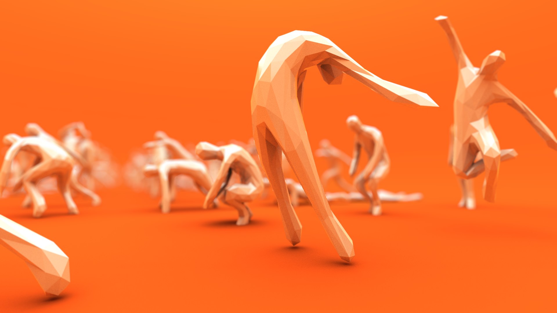 Triangulated Human Action 3D Model - TurboSquid 1223221