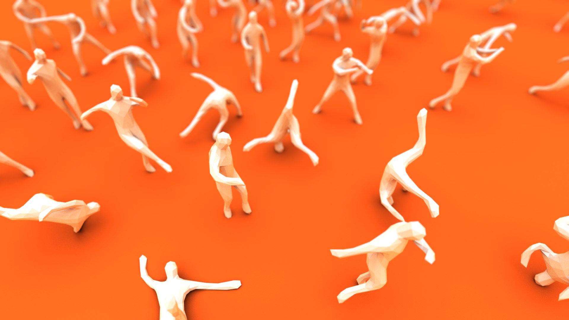 Triangulated Human Action 3D Model - TurboSquid 1223221