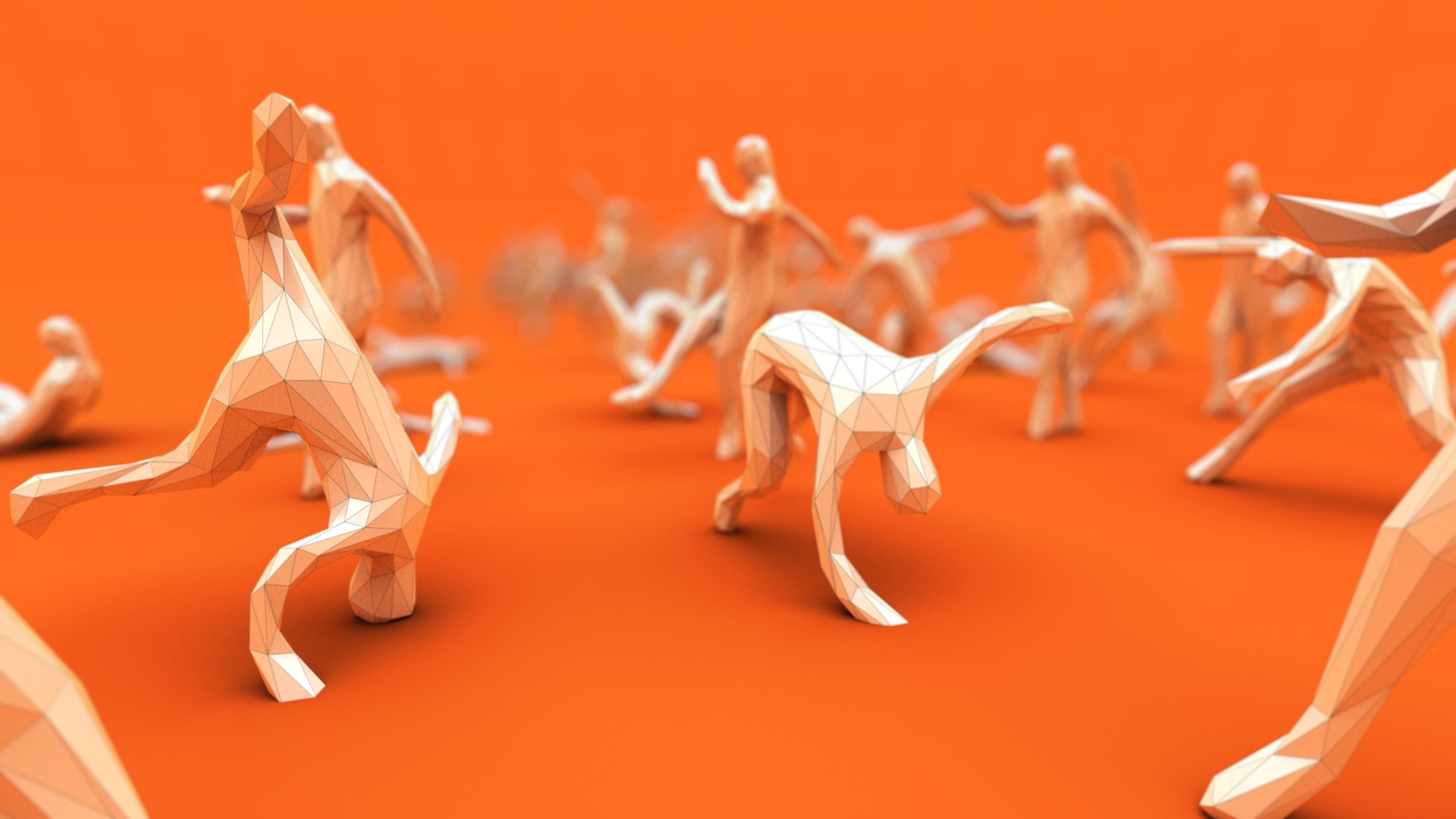 Triangulated Human Action 3D Model - TurboSquid 1223221