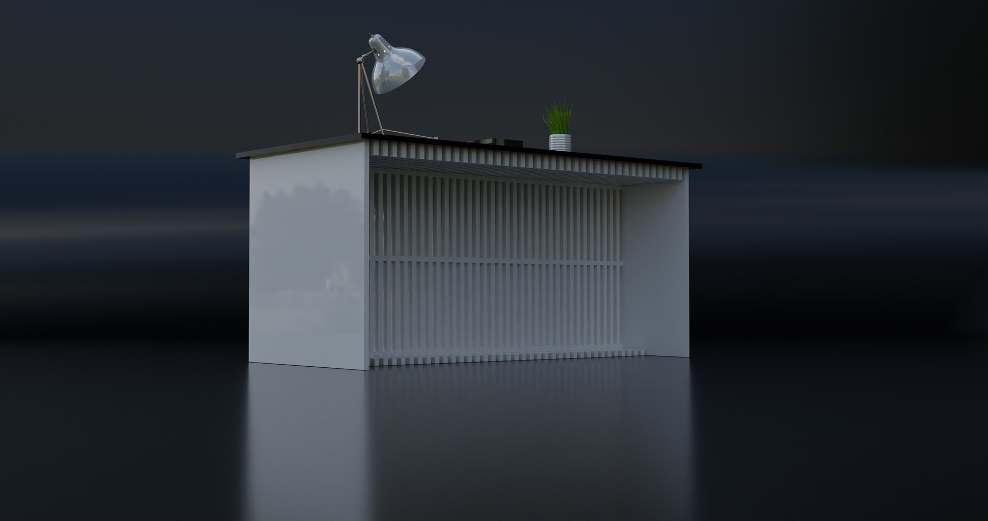 3D Office Smart Table1 Model - TurboSquid 1913491