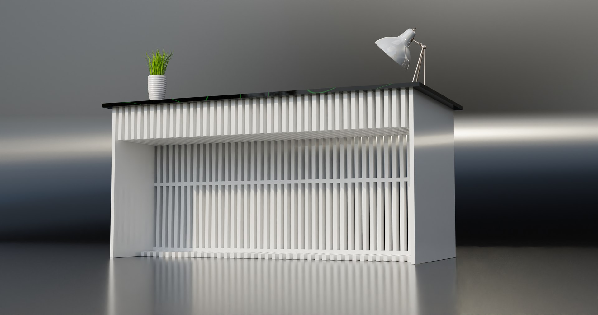 3D Office Smart Table1 Model - TurboSquid 1913491