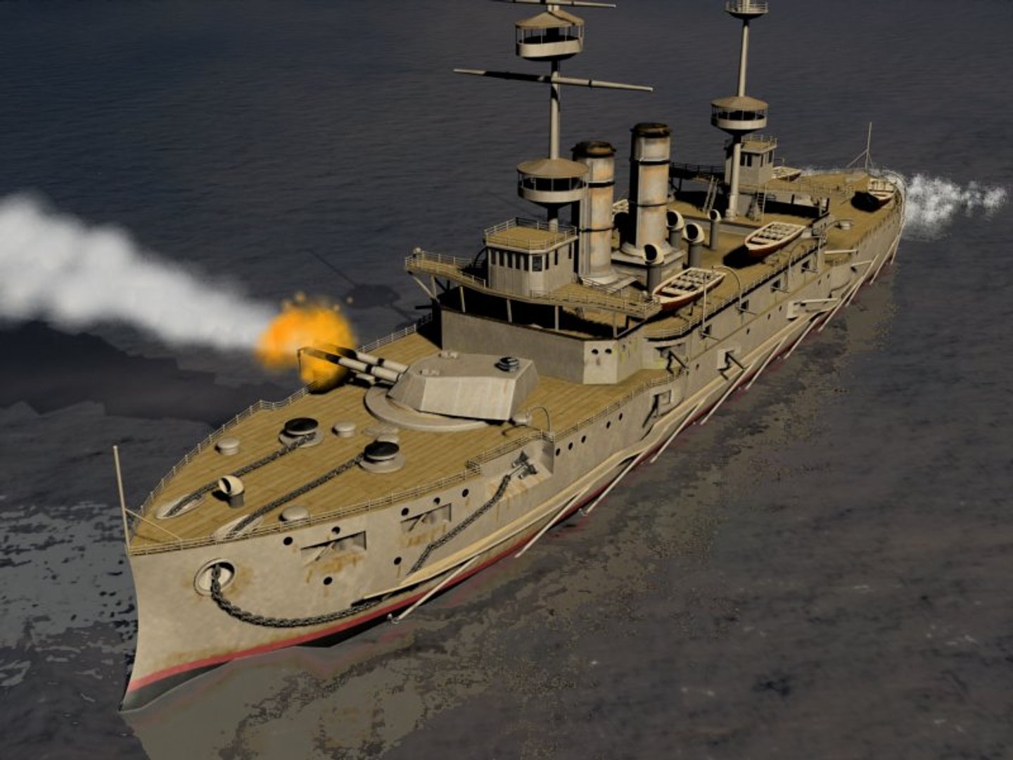 3d Hms Irresistible Model