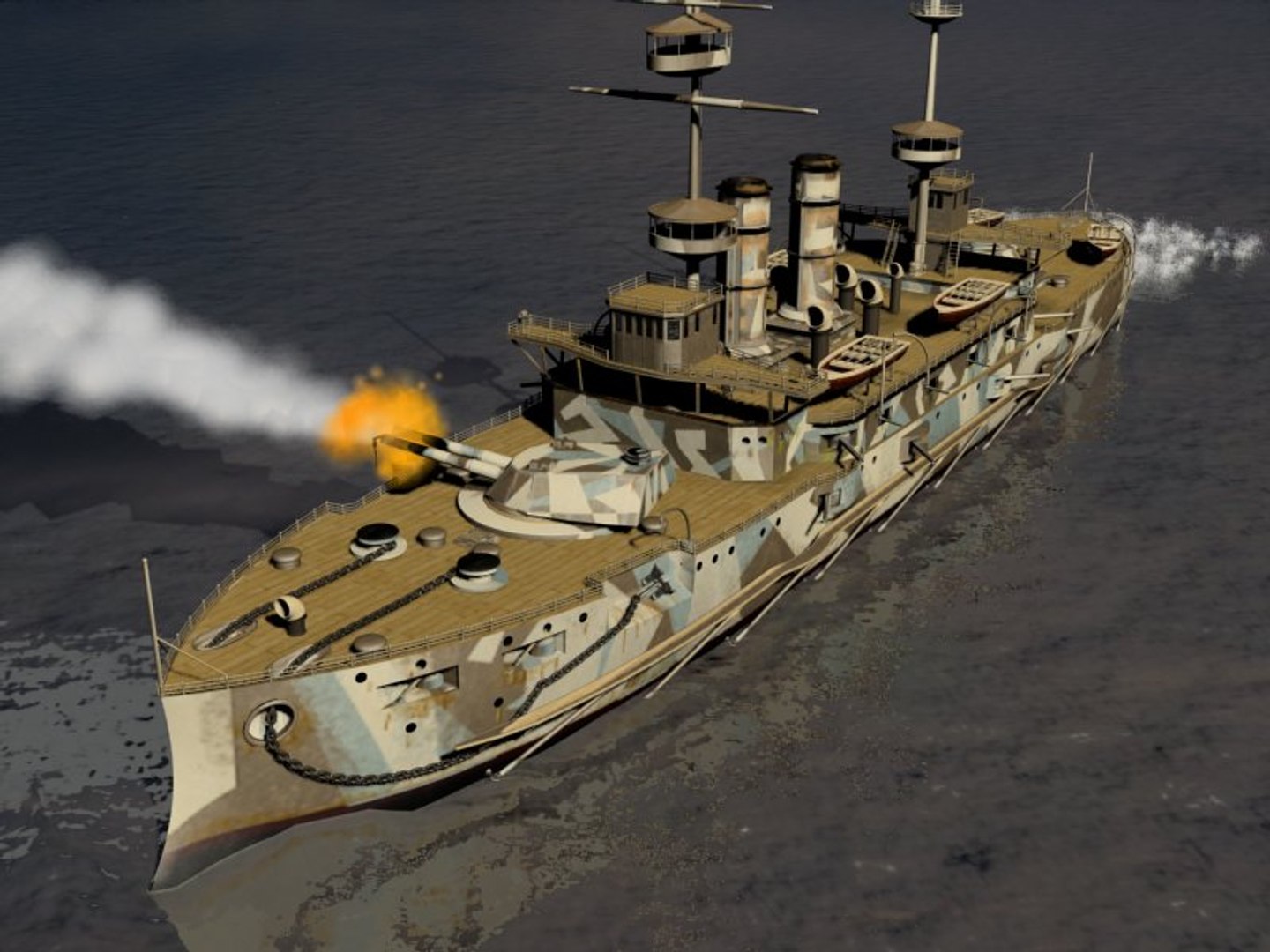 3d Hms Irresistible Model