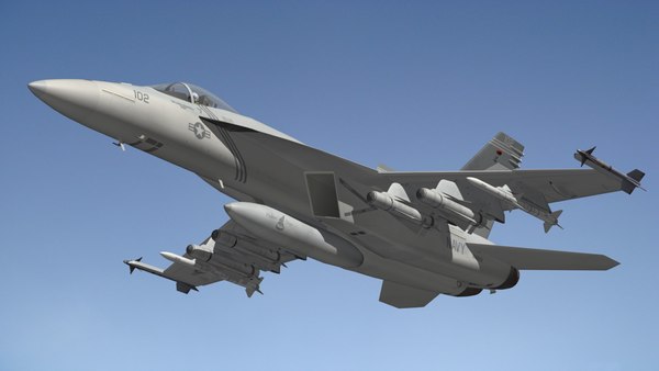 3D F18 VFA143 Pukin Dogs - TurboSquid 1747371
