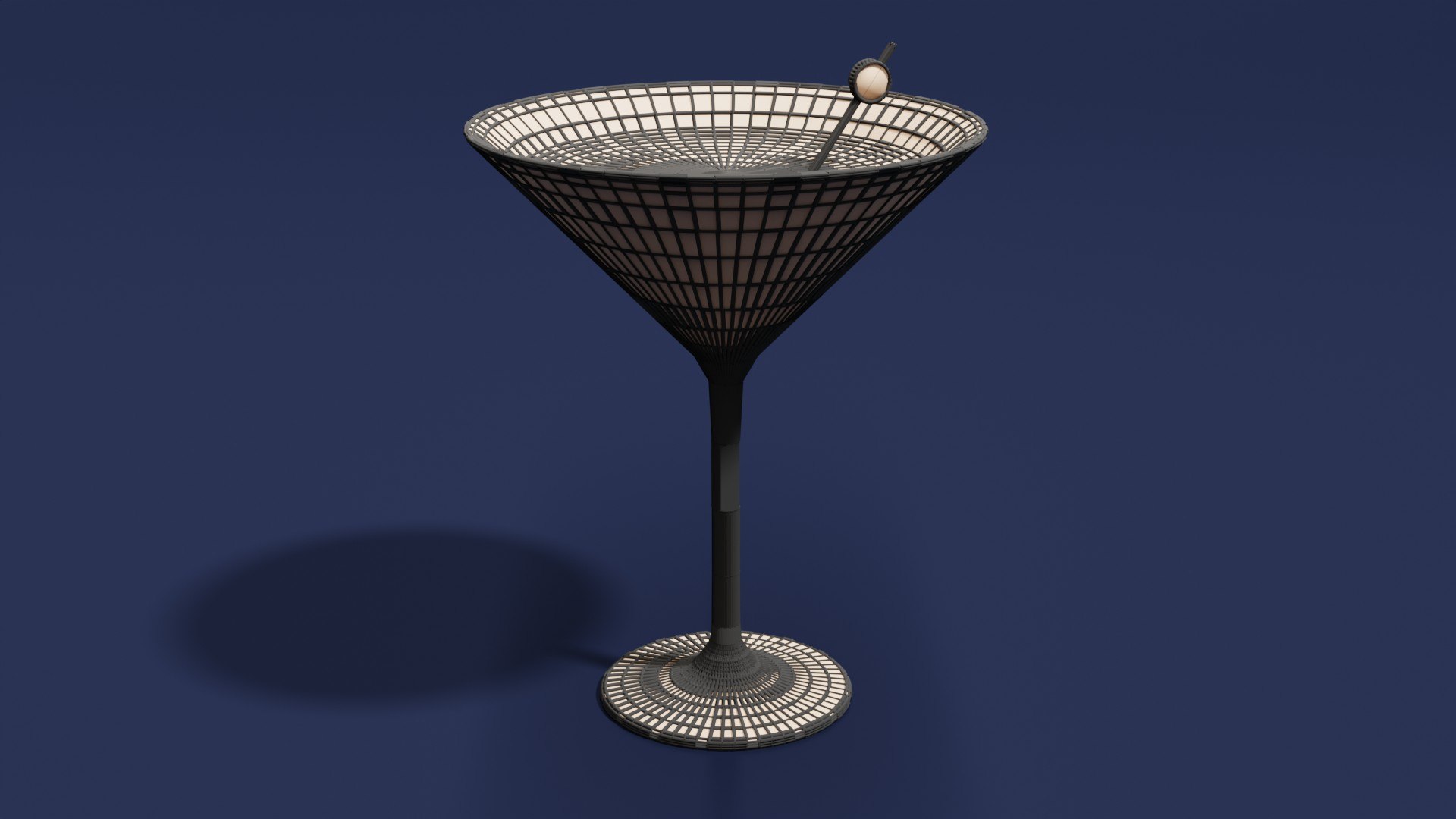 Martini Glass Drink 3D - TurboSquid 1677420