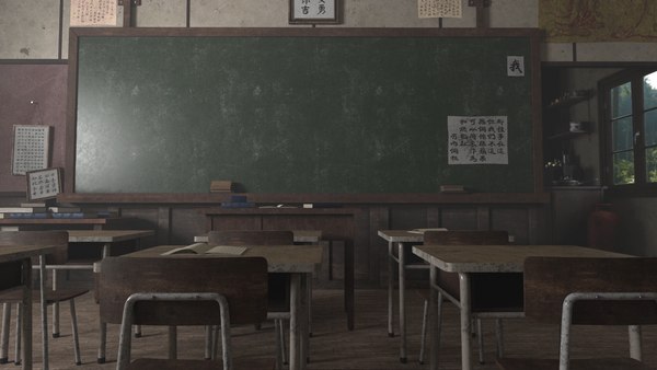 Classroom Blender Models for Download | TurboSquid