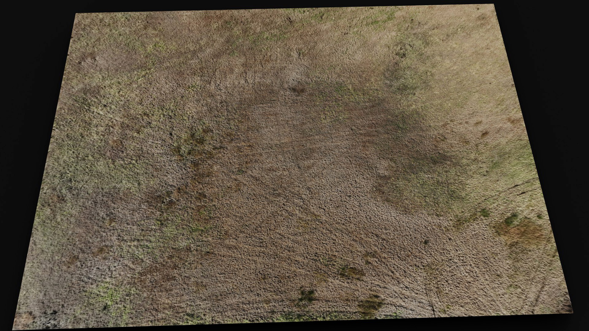 Landscape Grass Field Large Area 150m Part1 Drone Scan 3D Model ...