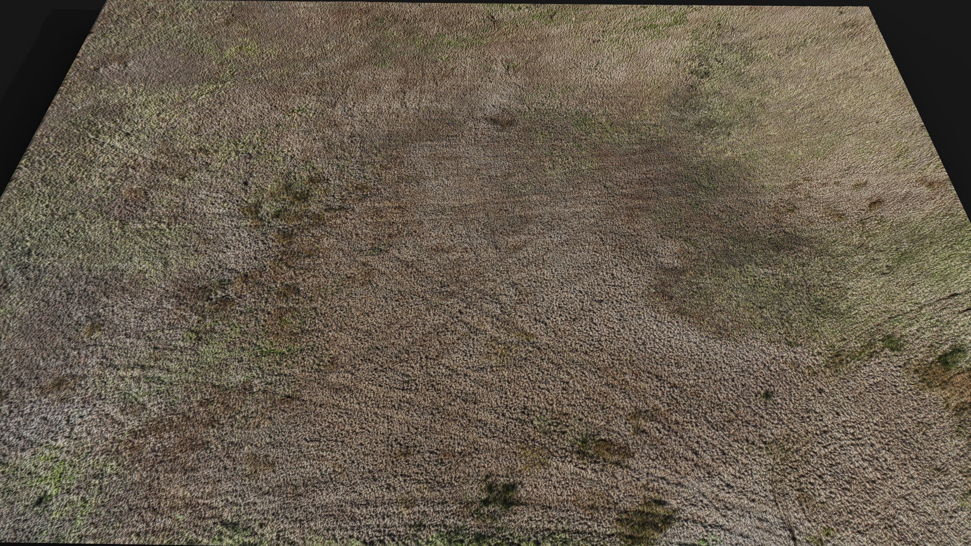 Landscape Grass Field Large Area 150m Part1 Drone Scan 3D Model ...