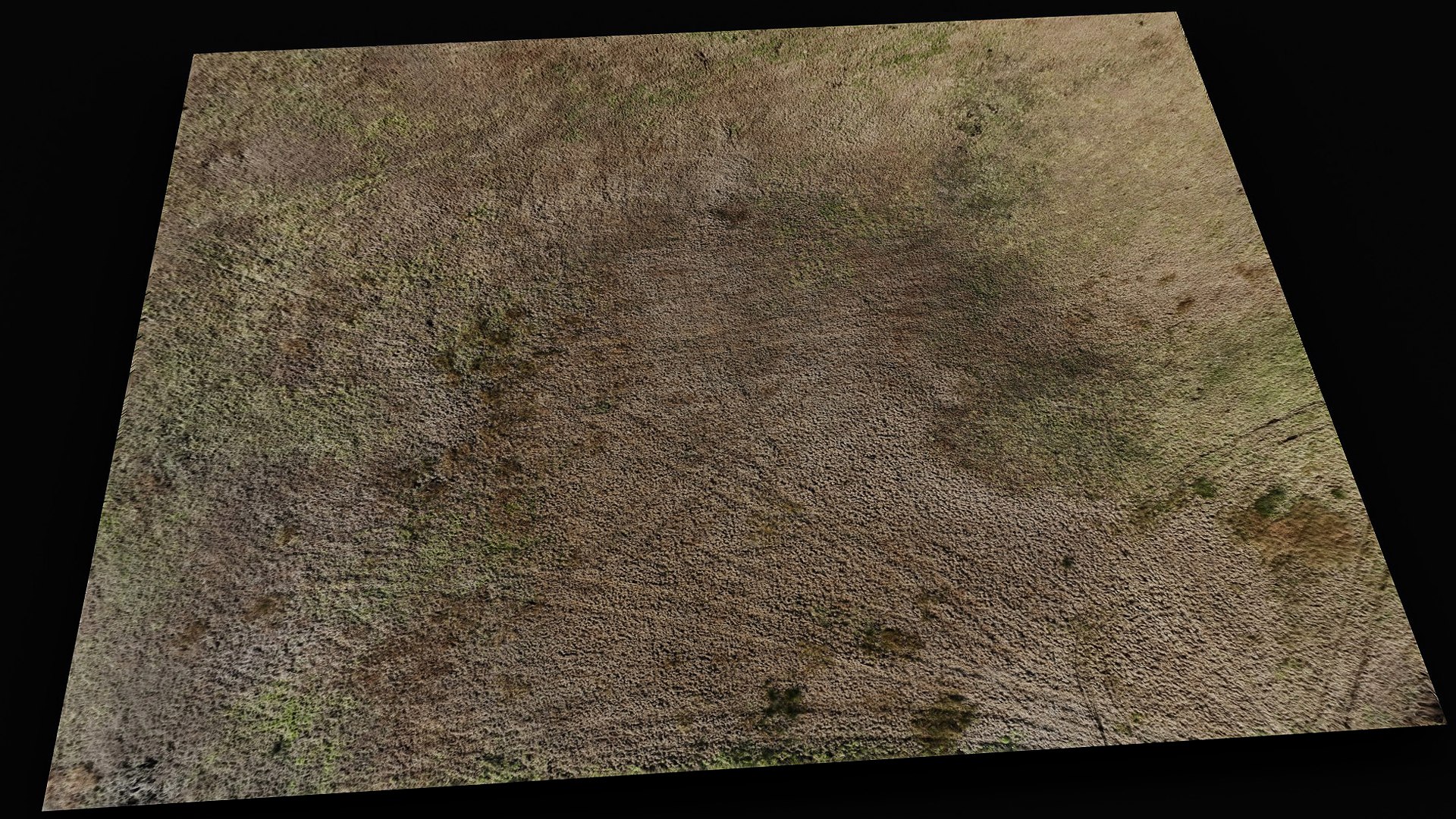 Landscape Grass Field Large Area 150m Part1 Drone Scan 3D Model ...