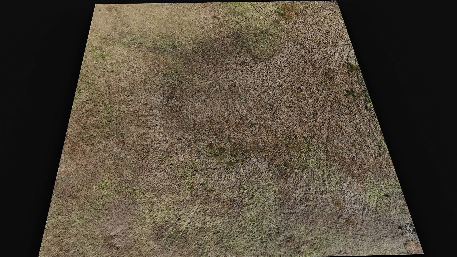 Landscape Grass Field Large Area 150m Part1 Drone Scan 3D Model ...