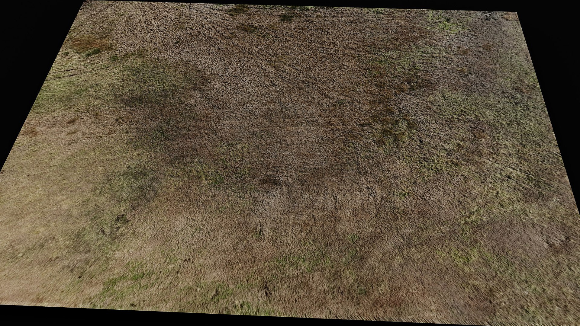 Landscape Grass Field Large Area 150m Part1 Drone Scan 3D Model ...