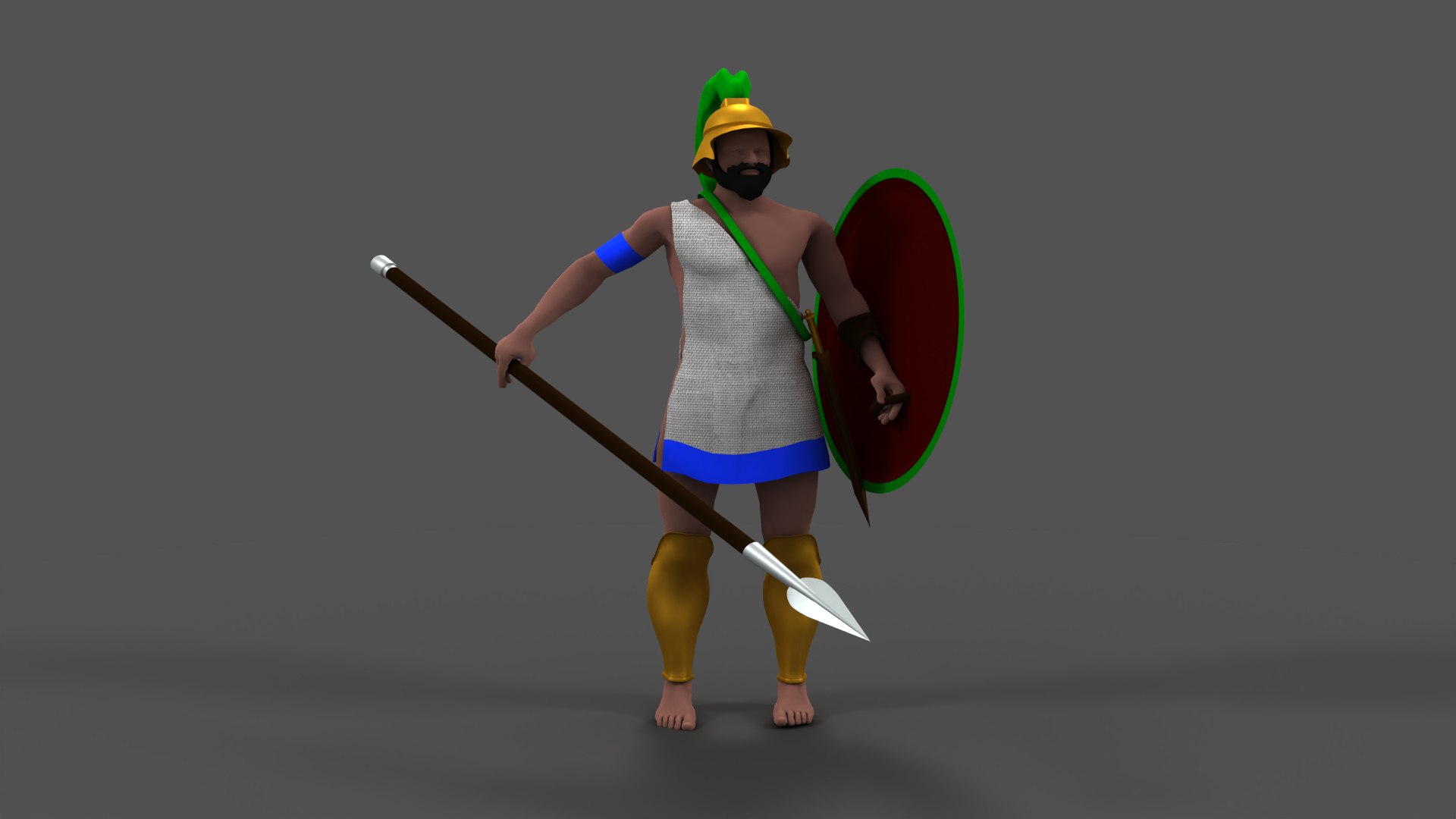 3D Theban Sacred Band - TurboSquid 1922684