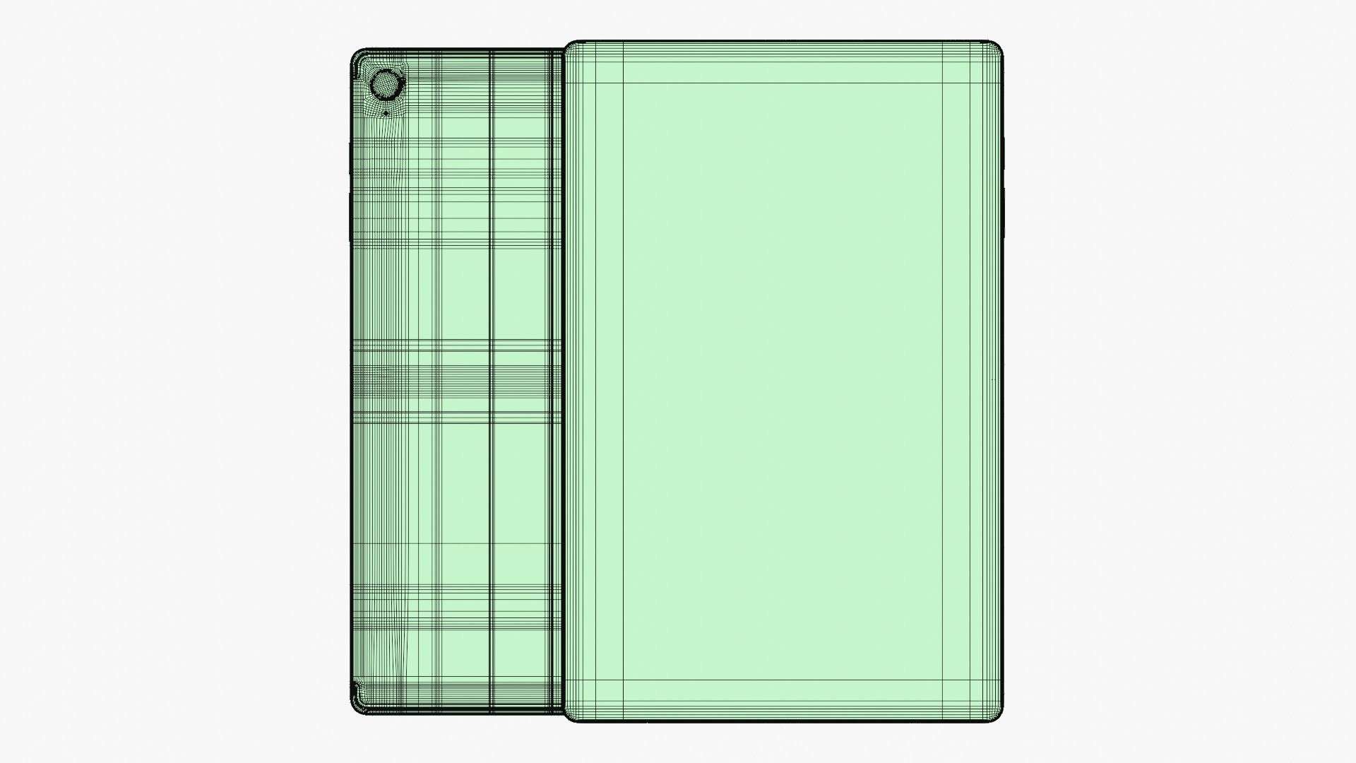 Samsung Galaxy Tab S10 FE Plus Blue 3D - TurboSquid 2392307