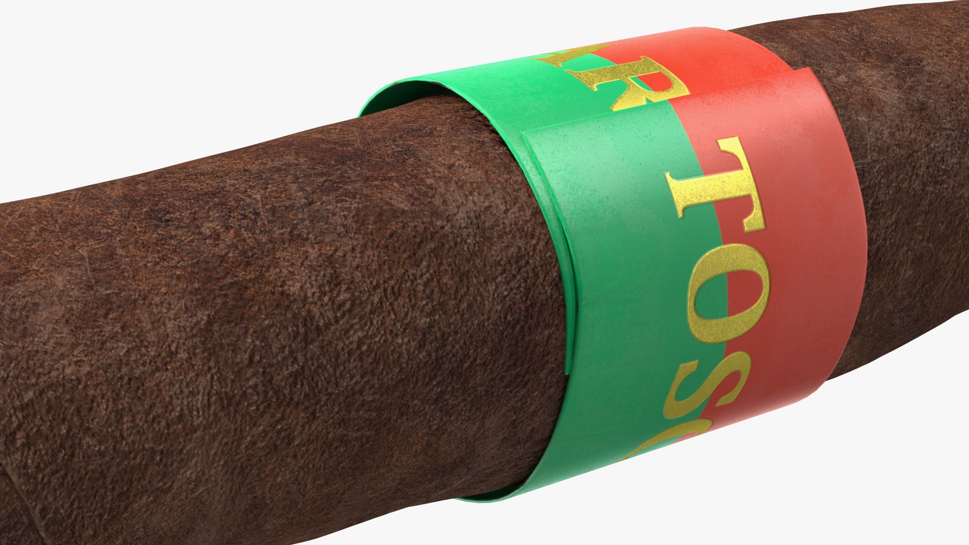 3D Model Italian Toscano Cigar - TurboSquid 1852949