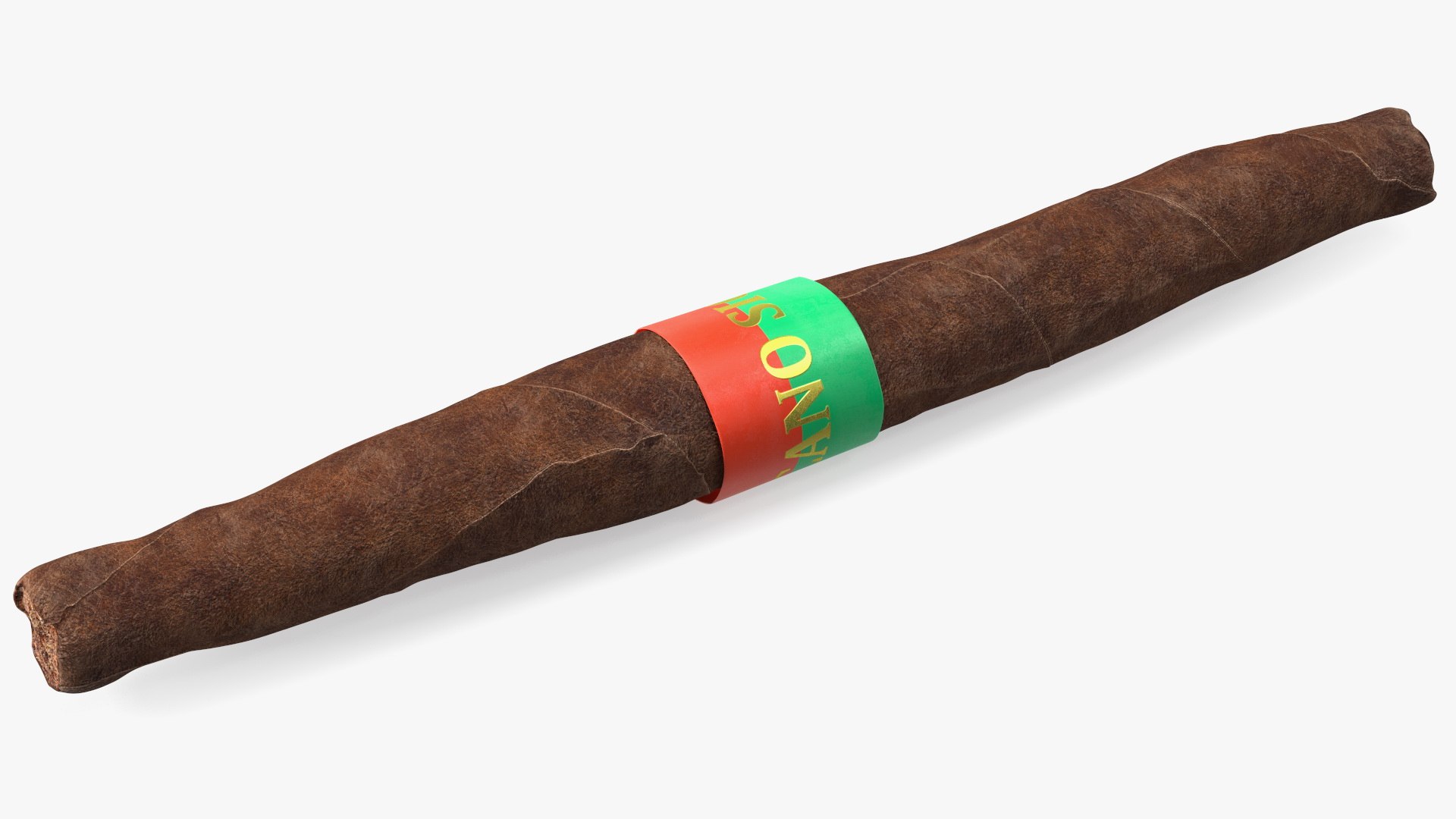 3D Model Italian Toscano Cigar - TurboSquid 1852949