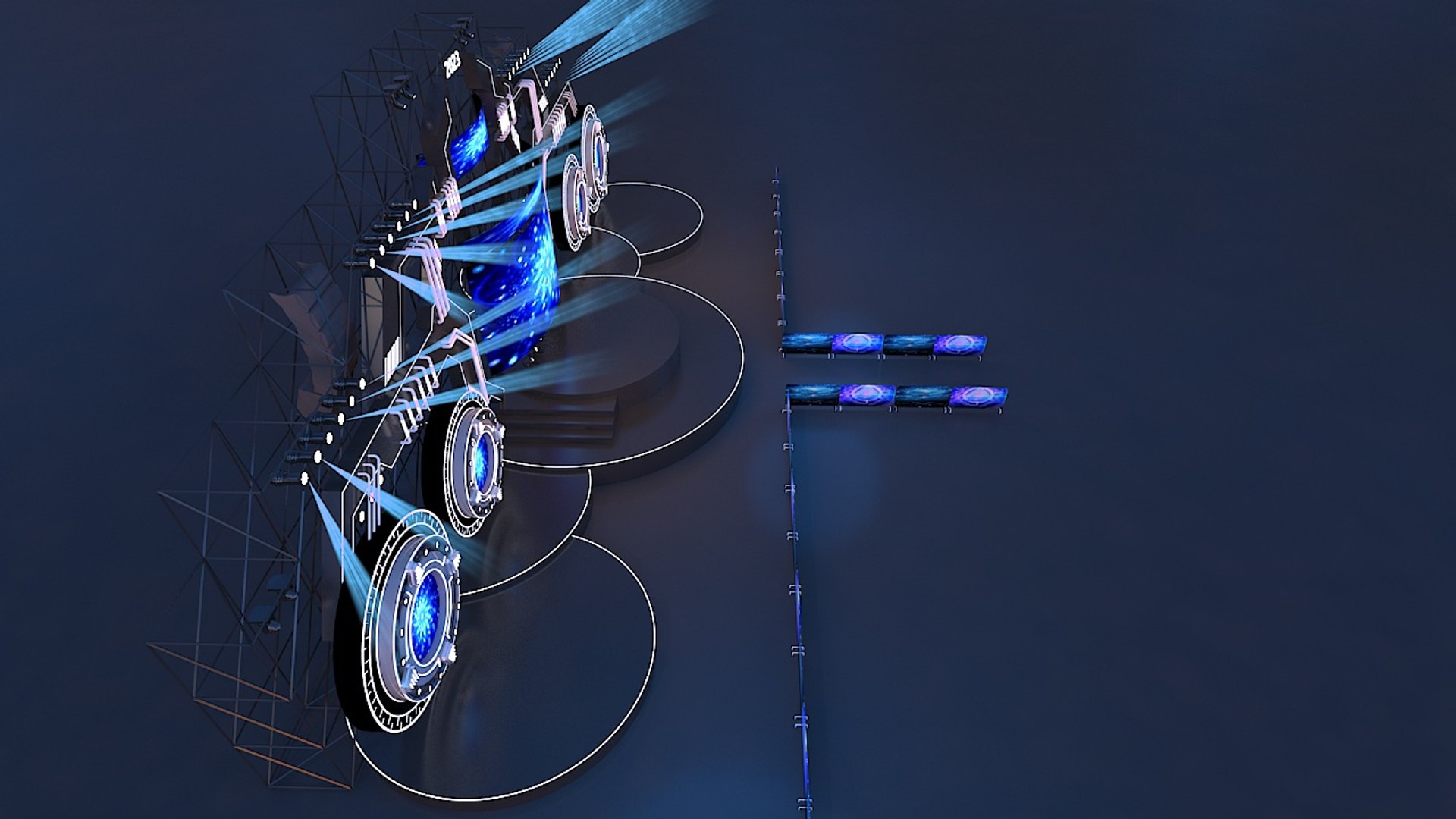 Mega Stage 2 3D Model - TurboSquid 2113545