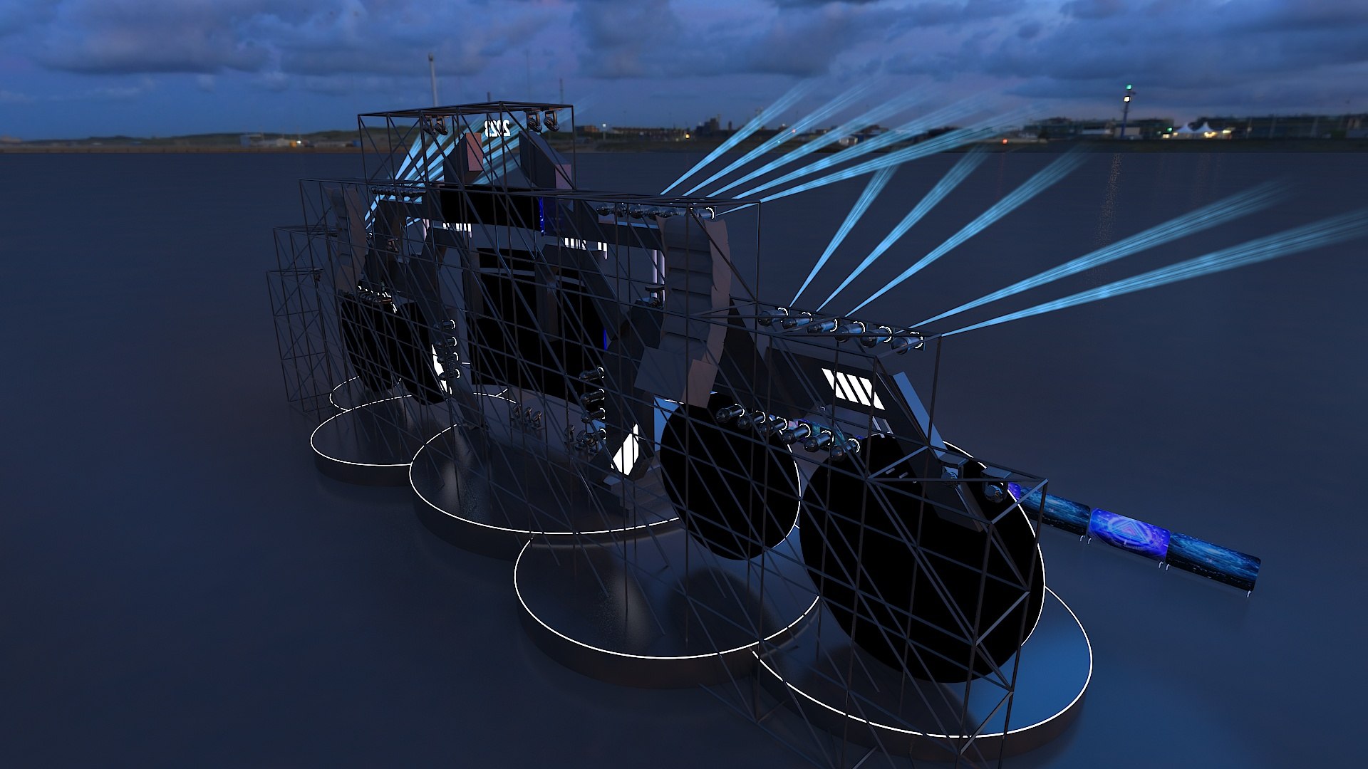 Mega Stage 2 3D Model - TurboSquid 2113545