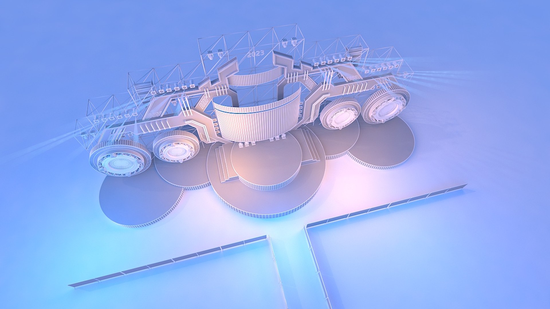 Mega Stage 2 3D Model - TurboSquid 2113545