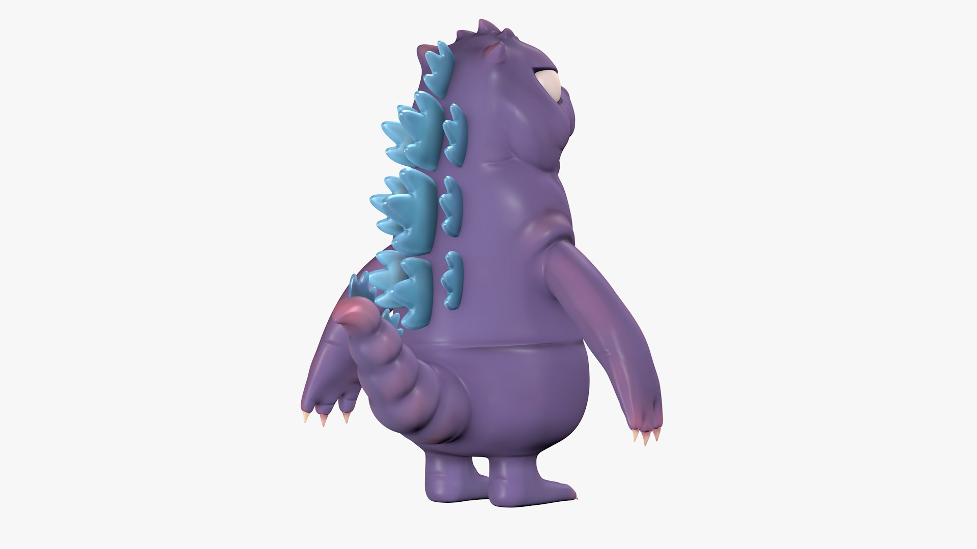 3D Model Fall Guys Skin Godzilla Character 8k - TurboSquid 1750617