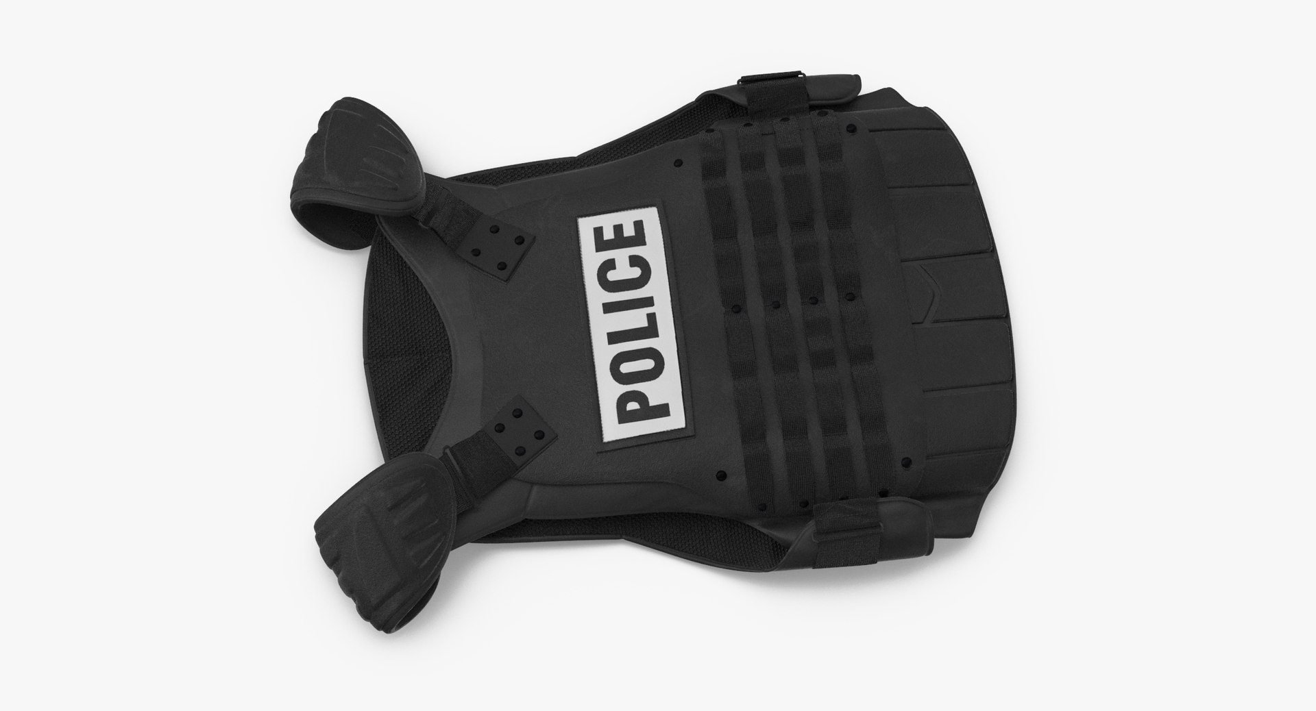 Police Riot Gear Poses Model - TurboSquid 1182065