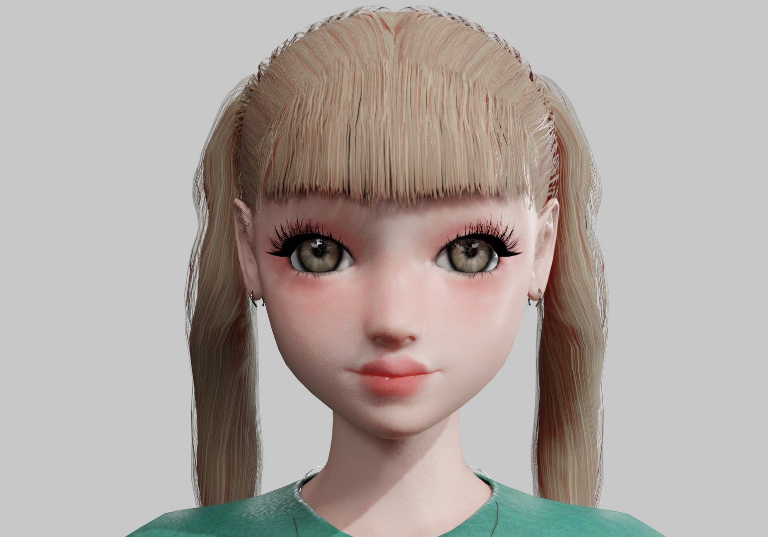 Pretty Basic Woman V20448 3D Model - TurboSquid 2277170