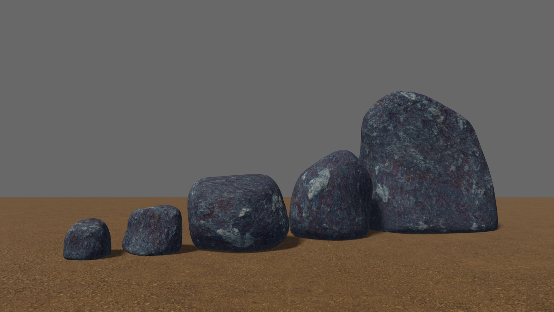 Realistic Rock Pack 1 Model - TurboSquid 1835310