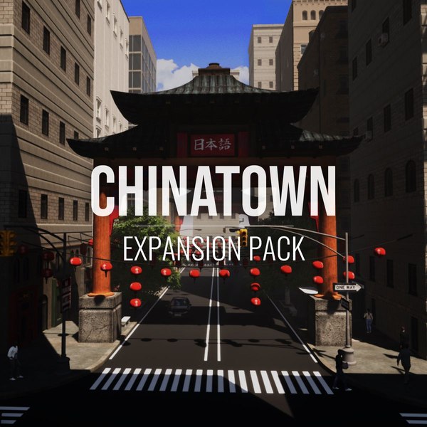 3D Chinatown Models | TurboSquid