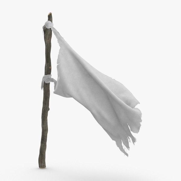 surrender white flag
