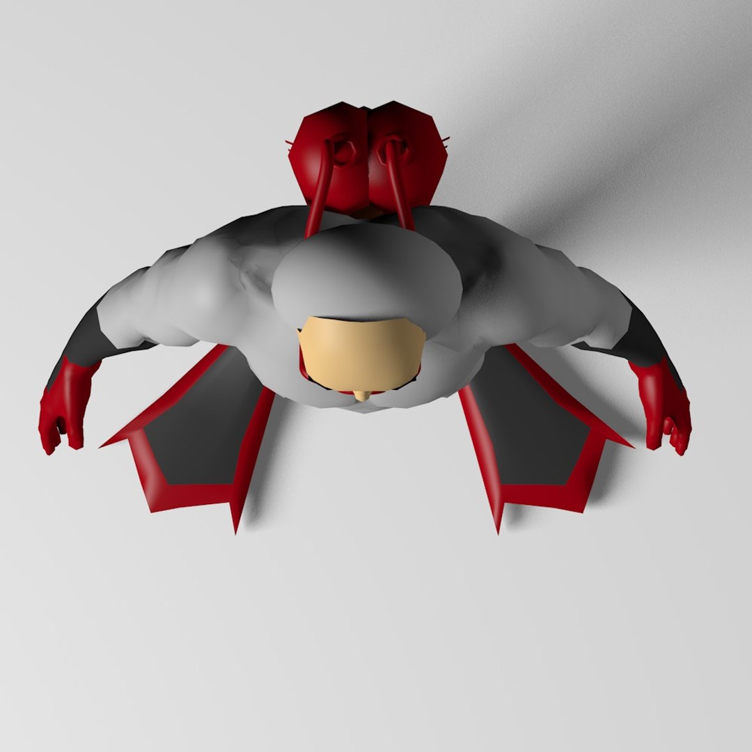 scuba guy man 3d c4d