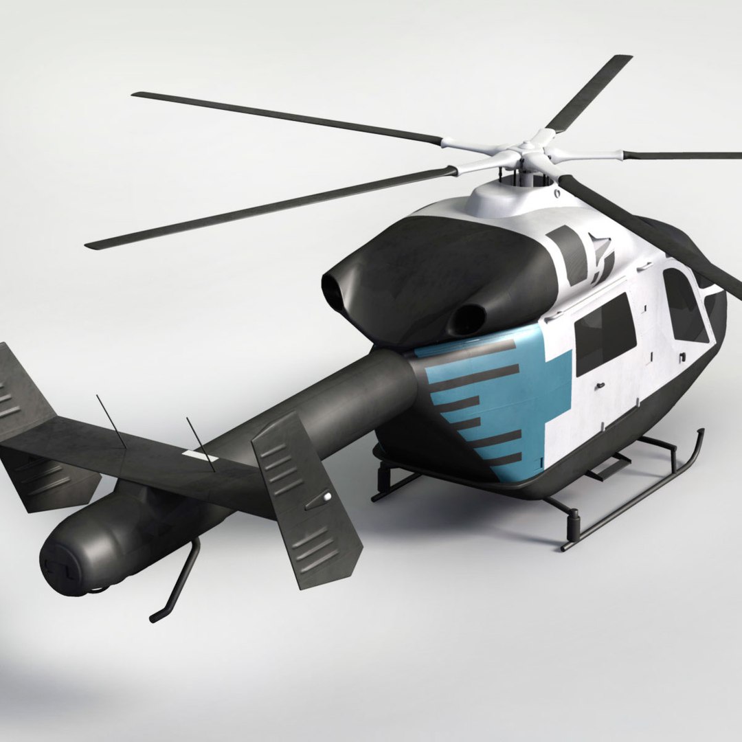 Md 900 Helicopter Explorer 3d Model