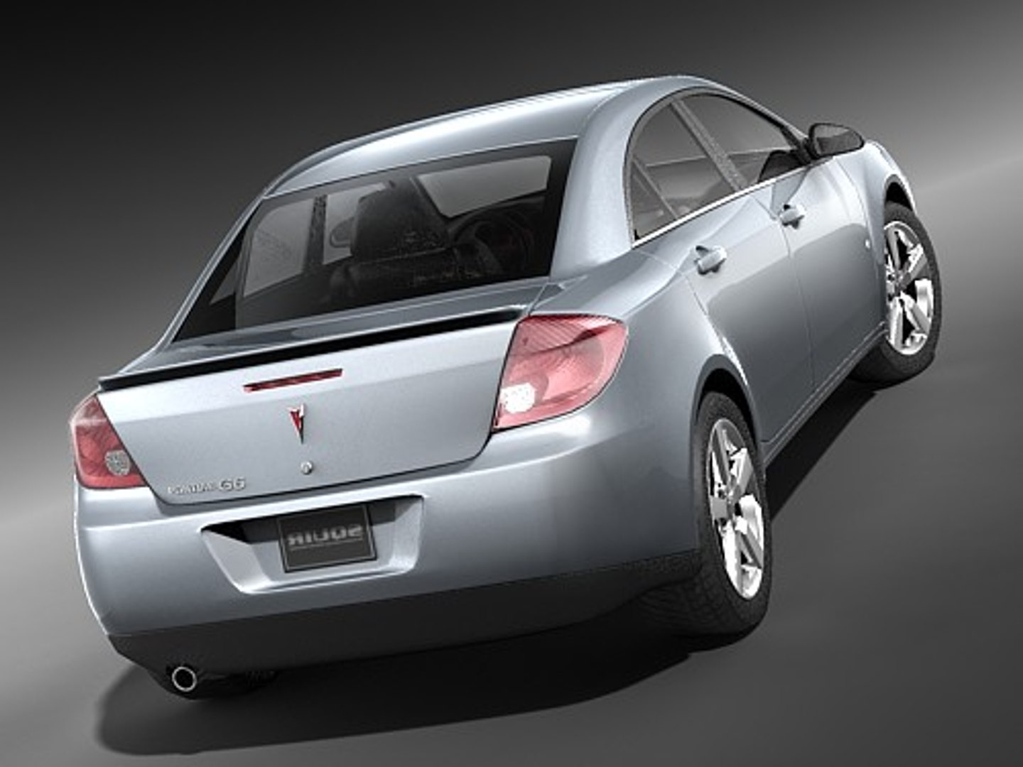 3d Pontiac G6 Sedan