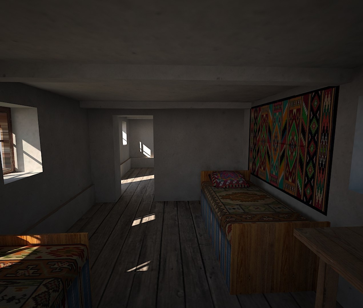 3D House Straw Roof - TurboSquid 1337053