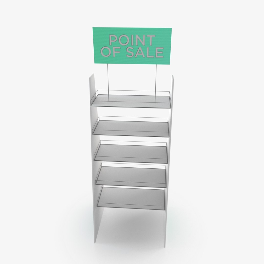 Display Rack 3D - TurboSquid 1372965