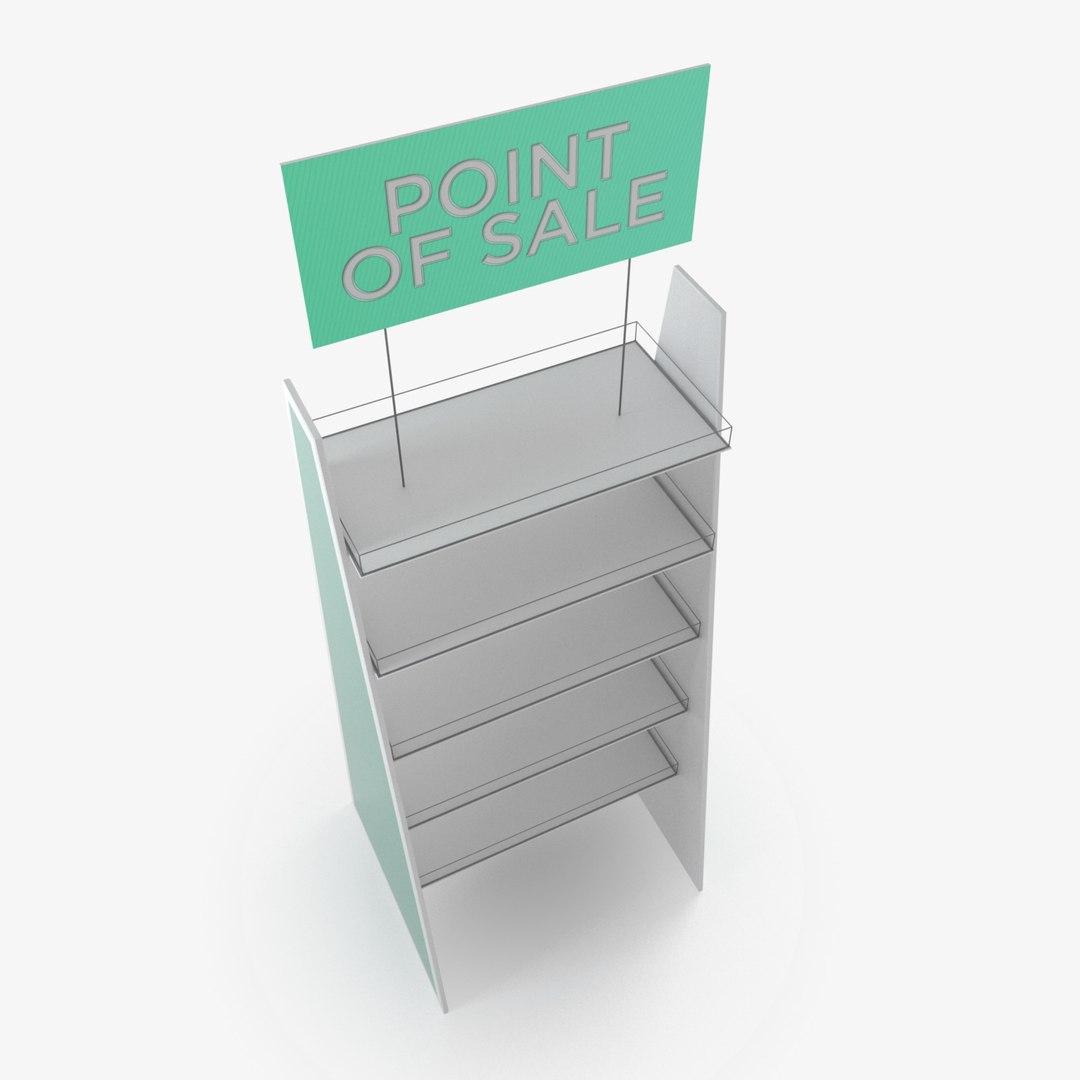 Display Rack 3D - TurboSquid 1372965
