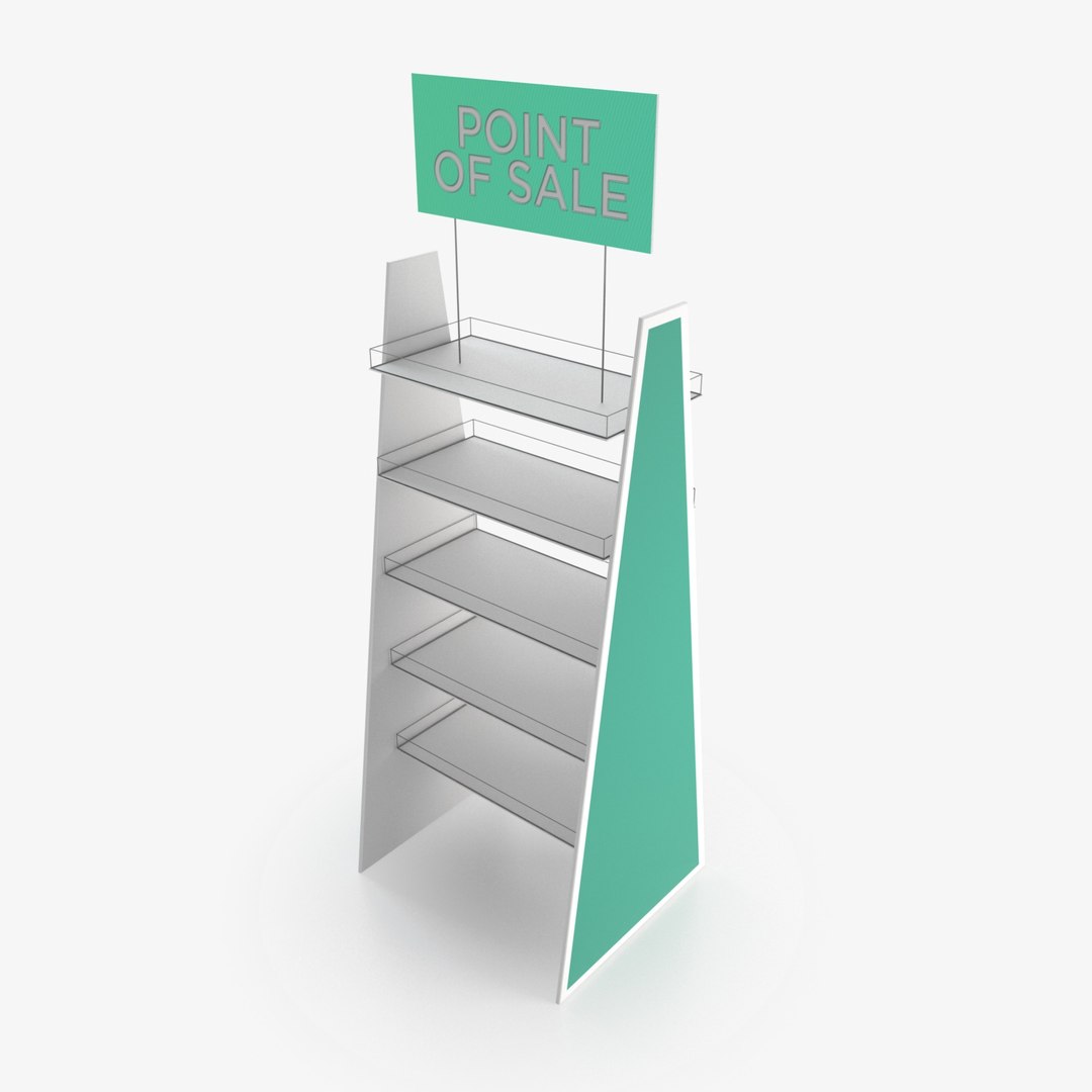 Display Rack 3D - TurboSquid 1372965