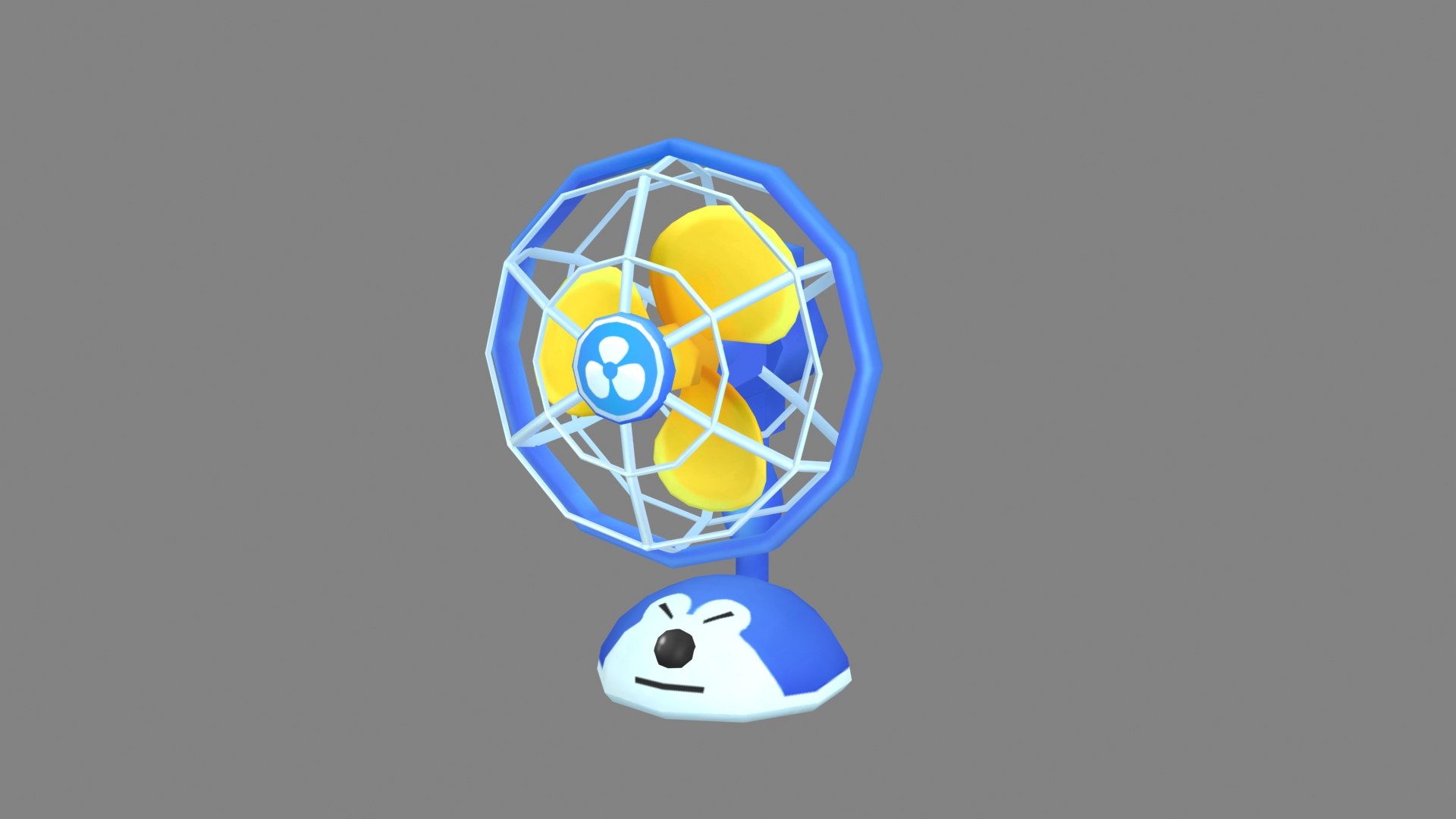 3D Cartoon Electric Fan Model - TurboSquid 2110914