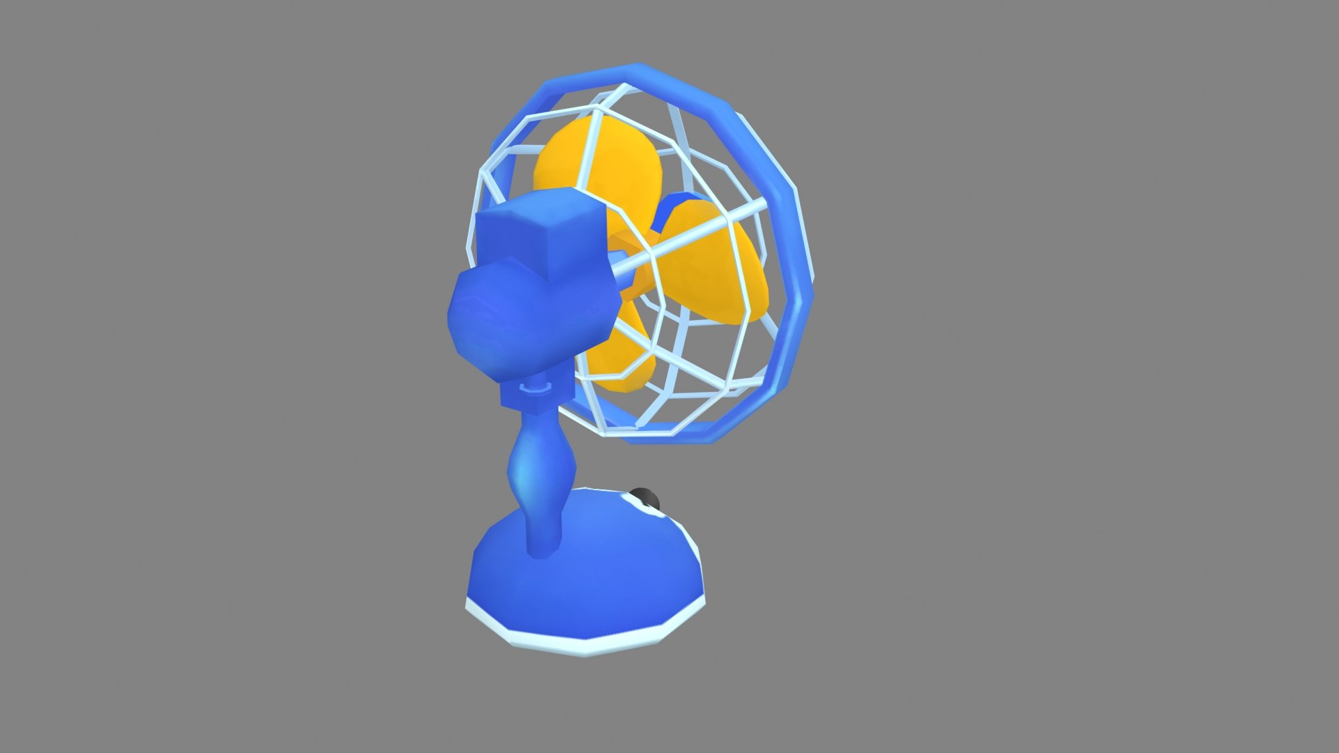 3D Cartoon Electric Fan Model - TurboSquid 2110914