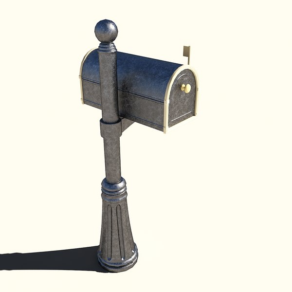 3D mail box - TurboSquid 1596067