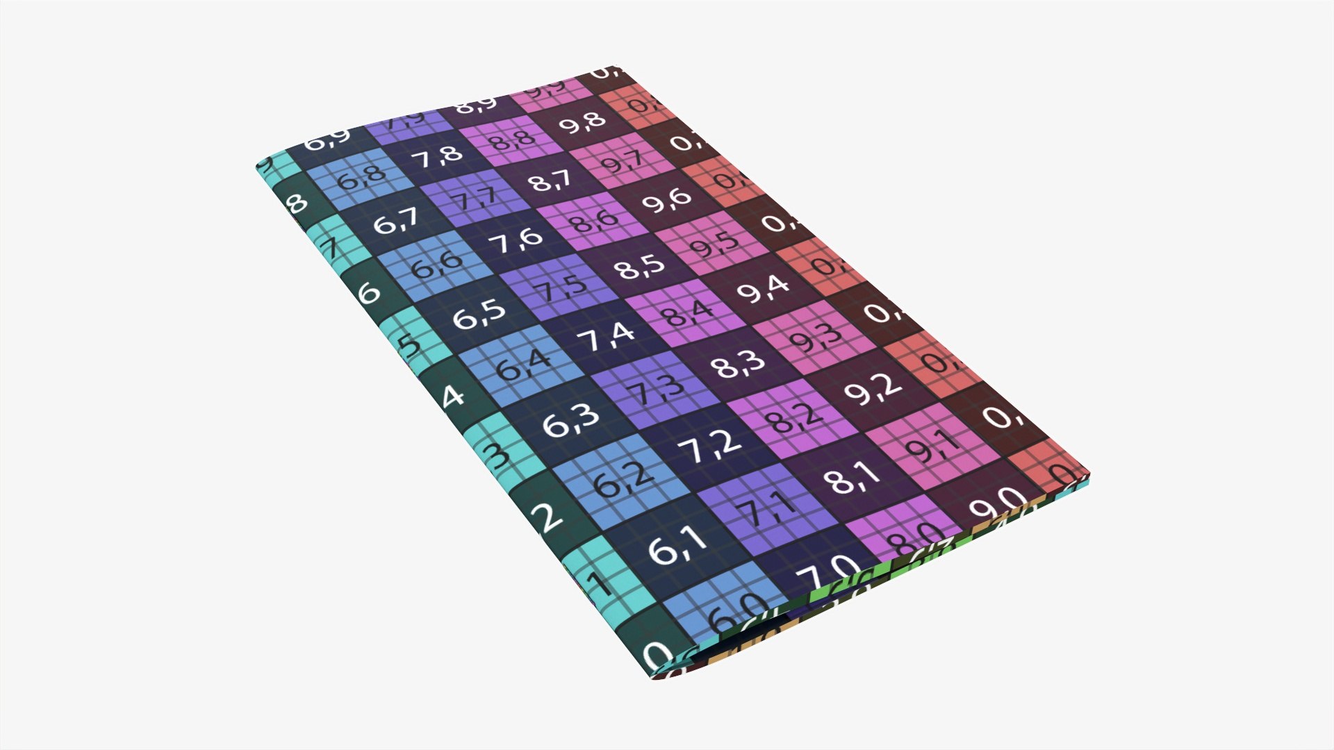 3D Brochure Guide Book 03 Closed Model - TurboSquid 1779714