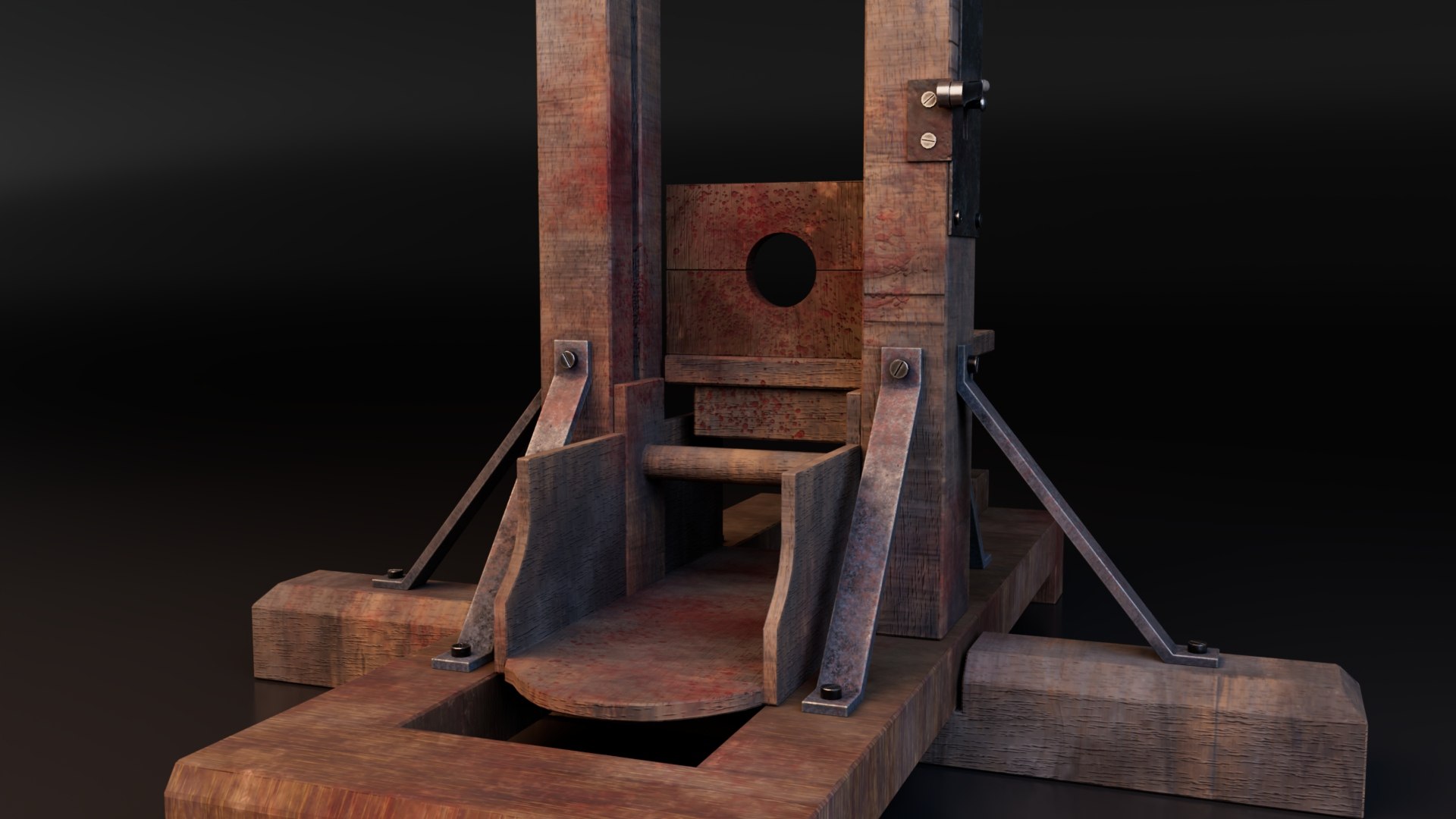 Guillotine Model - TurboSquid 2363483