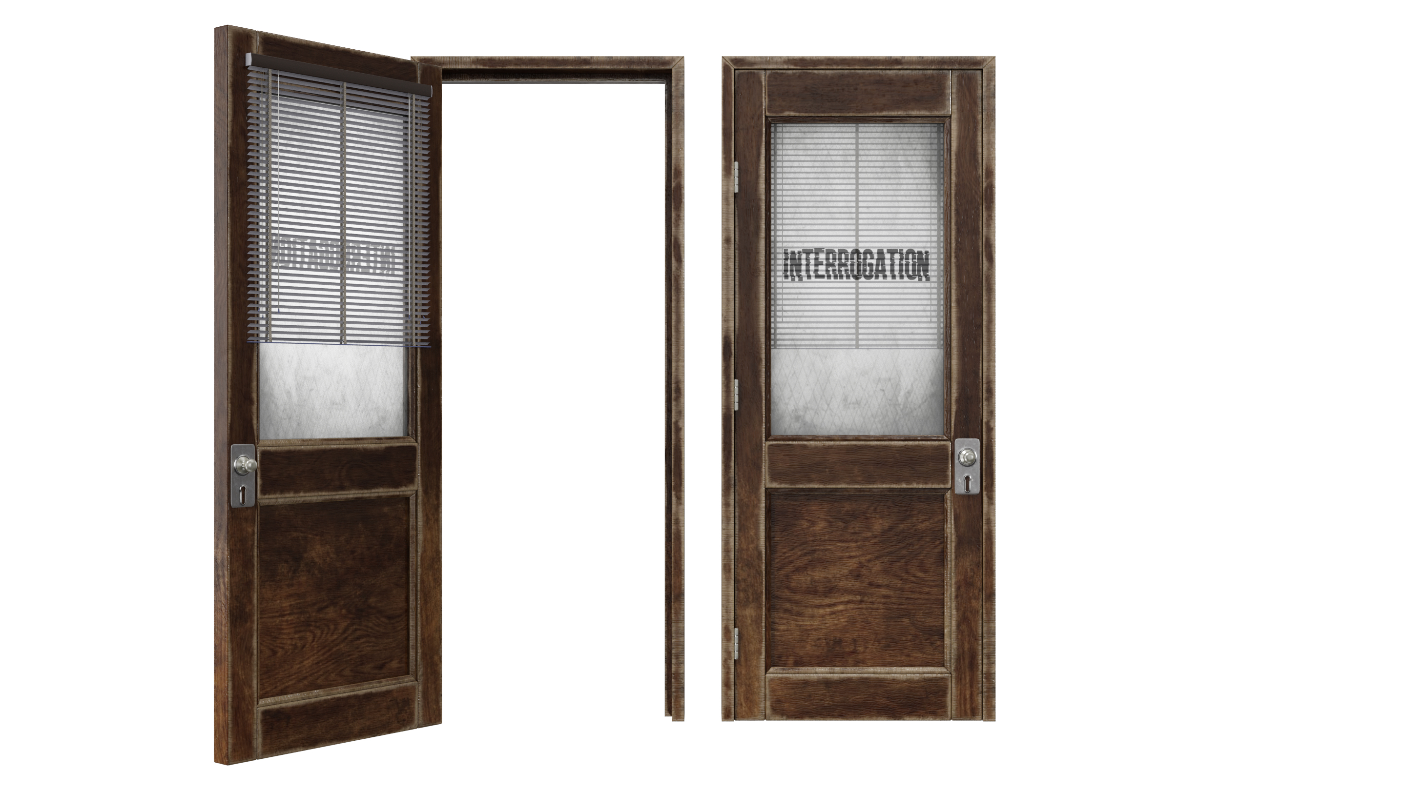 modelo 3d Puerta de madera - TurboSquid 1782075