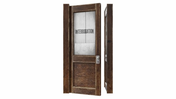 3D Wooden Door model - TurboSquid 1782075